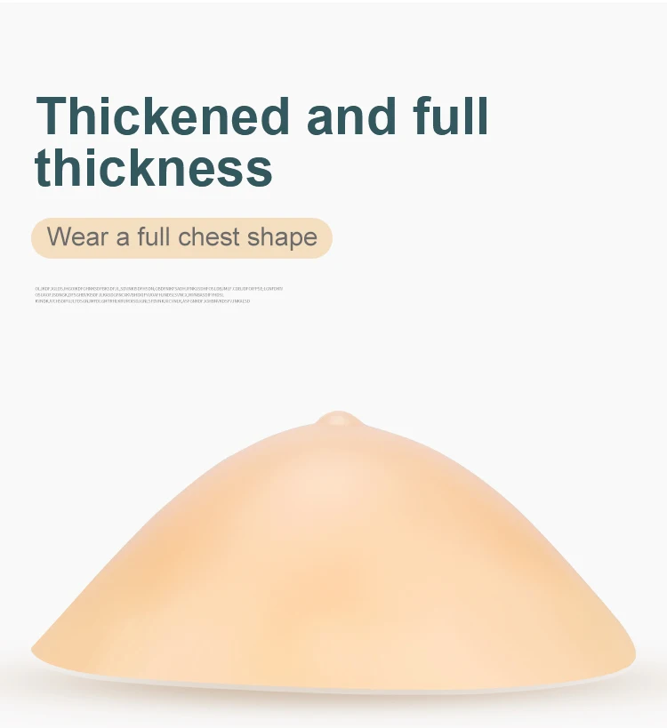 Triangle Silicone Breast Form Mastectomy Prosthesis Concave Bra ...