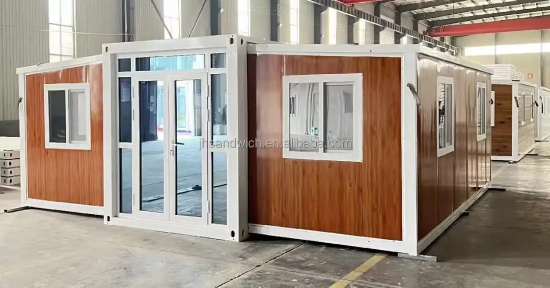 40ft Folding Expandable Granny Flat Prefabricated Container House Good ...