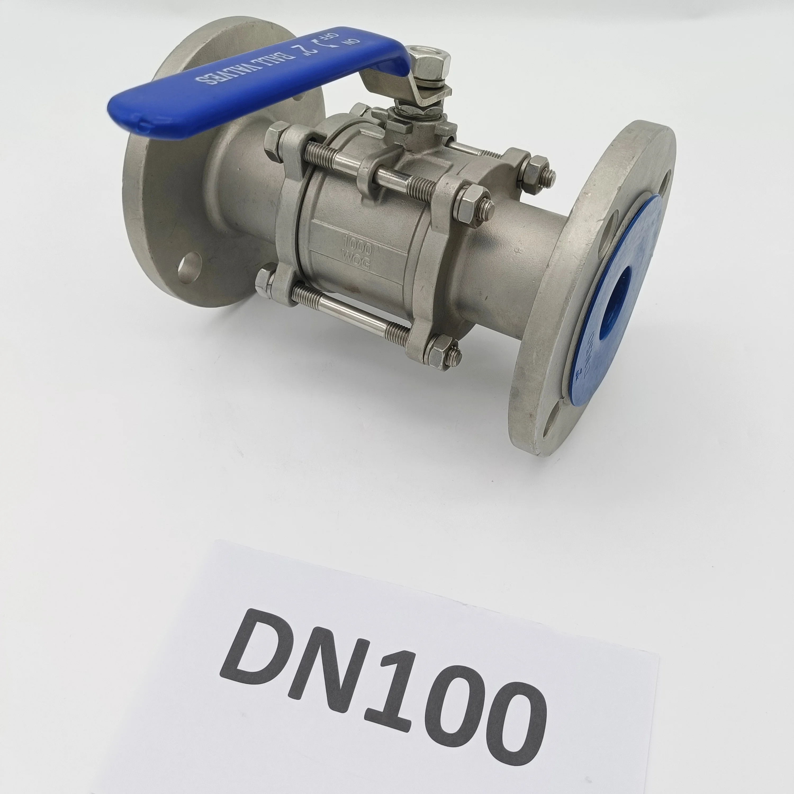 Factory Direct Supply 3pc Stainless Steel Cf3m Ball Valve With Flange ...