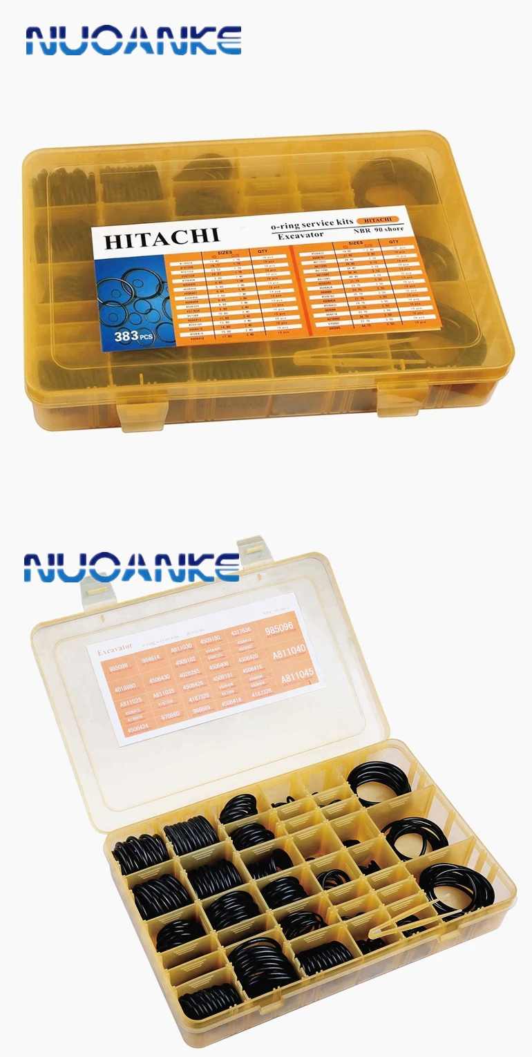 Mechanical Assortment Repair Tool Box Sealing O Ring Tool Set Rubber ...