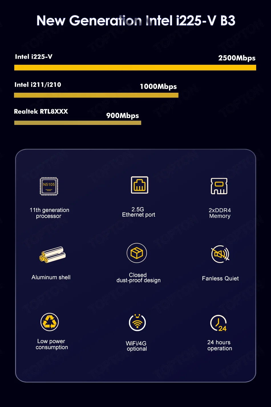 J4125 Motherboard Firewall Mini Pc N4000 Pfsense Machine Vision Ipc Fanless 4 Lan Mini Computer ...