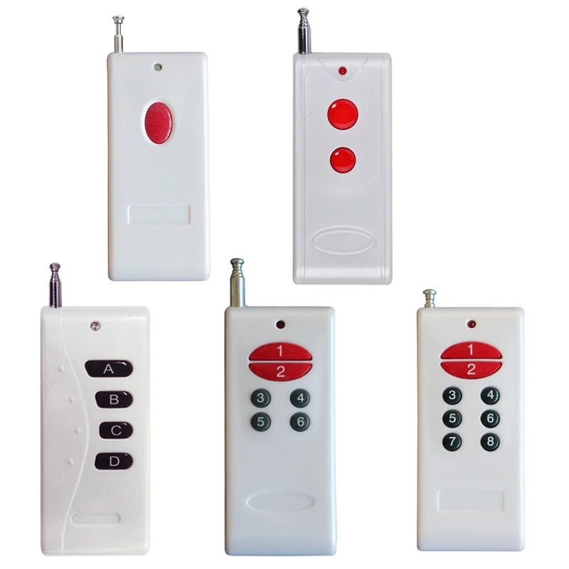 One Button Remote Control - 433mhz Transmitter & Receiver