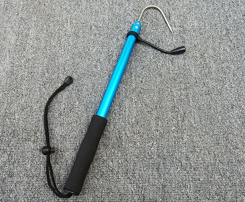 Fishing Gaff Hook Colorful Retractable Boat Fishing Sea Spear Hook ...