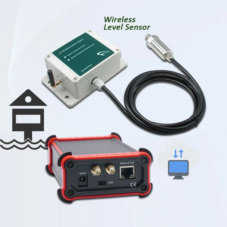 Water Level Measurement Instruments Industrial Smart Wireless Analog Level System Water Level ...