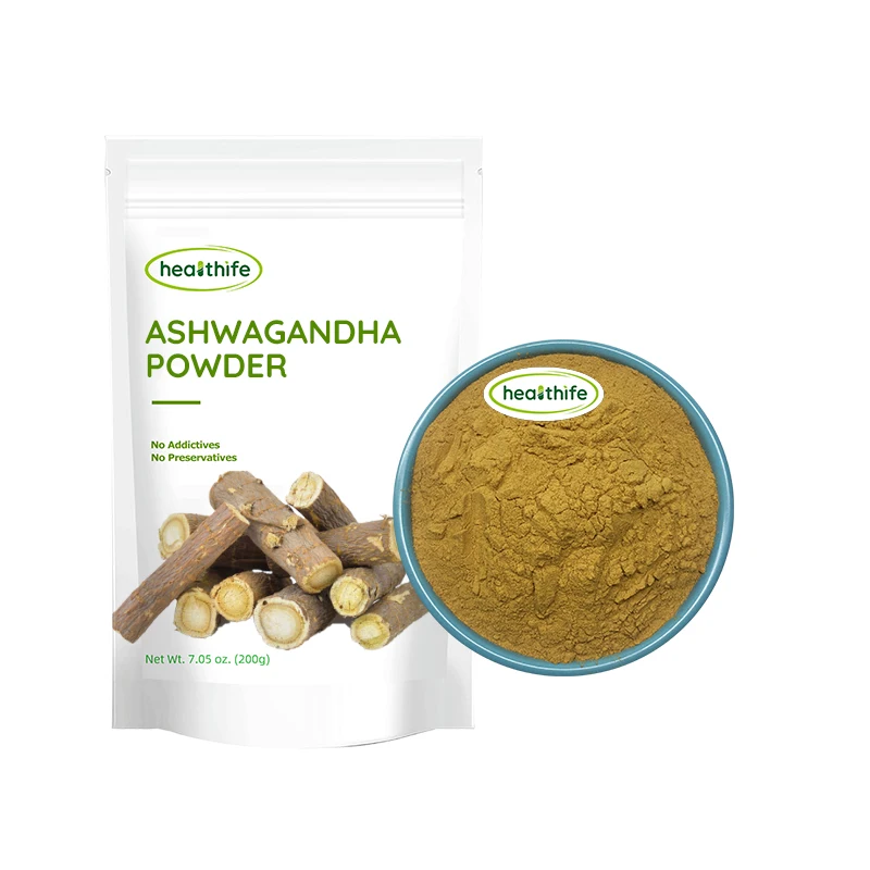 Healthife Ashwaganda Root Extract Powder 500mg/60capsules Ashwagandha ...