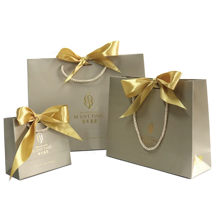 Shop Our Custom Size Logo Luxury Gift Paper Bag Packaging