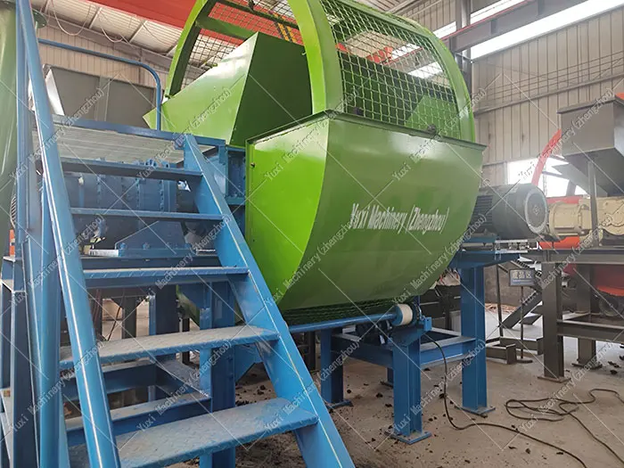 1200 Multi Automatic Plc Whole Tire Shredder 3 Ton Per Hours Tyre ...