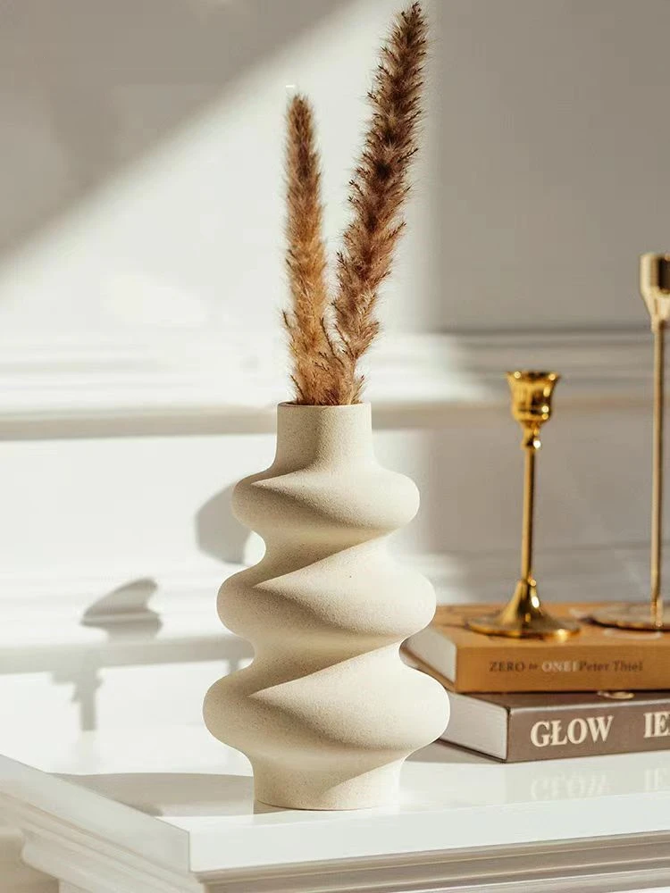 Wholesale Irregular Modern Nordic Style Ceramic Vases