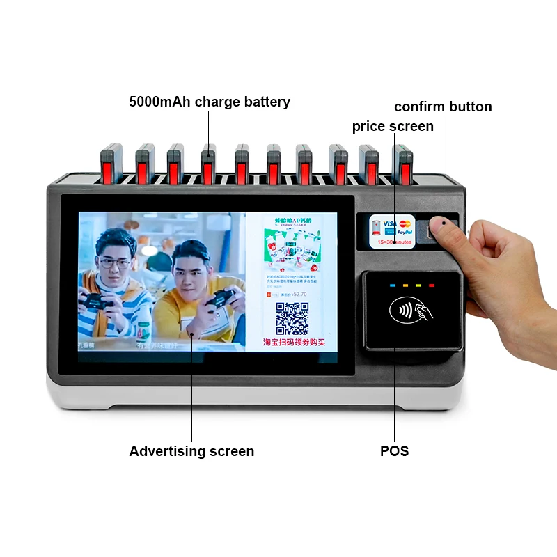 Power Bank Rental Machine Super Fast Charging Charger Electronics ...