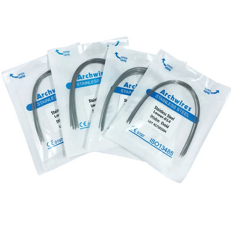 Dental Tooth Wires Orthodontic Stainless Steel ArchWires SS Arch Wire ...