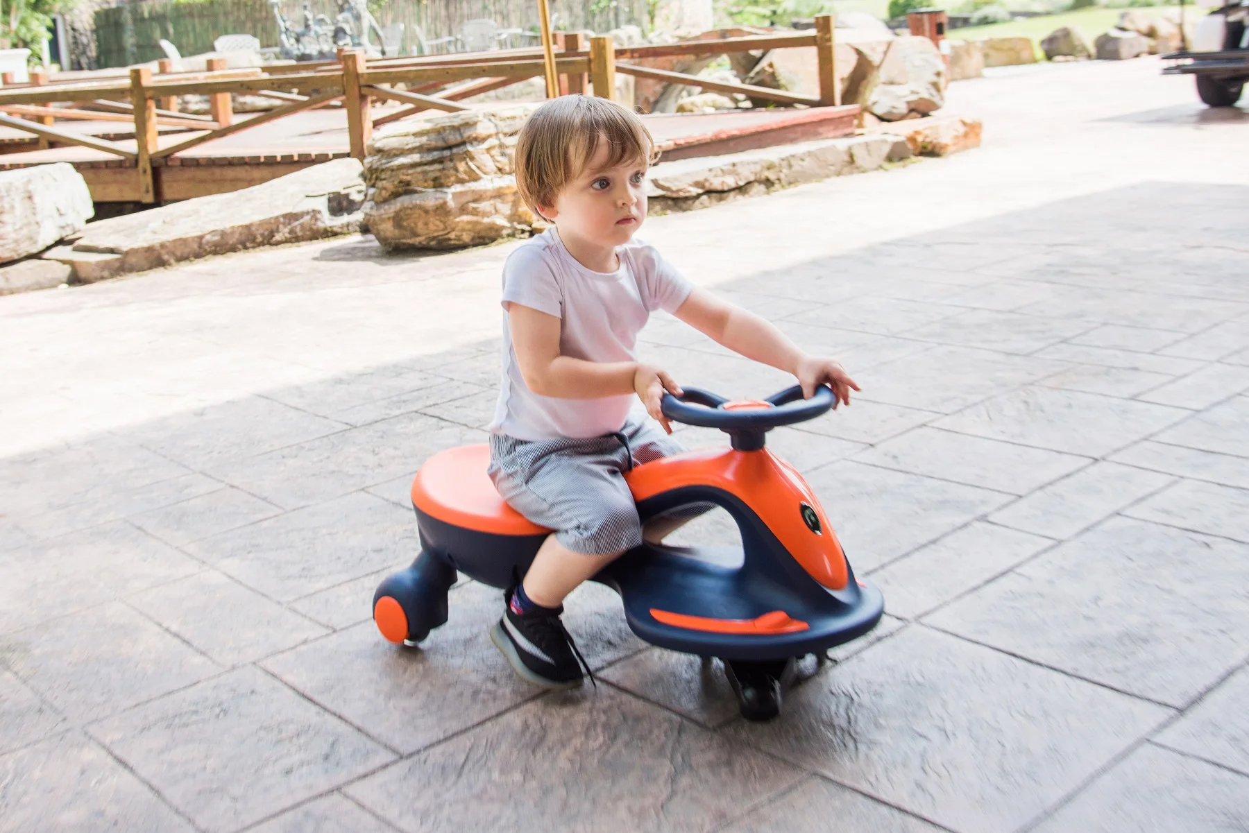 Child Toy Car Swing Track Plasma Car Ride On Wiggle Twist Car - Buy ...