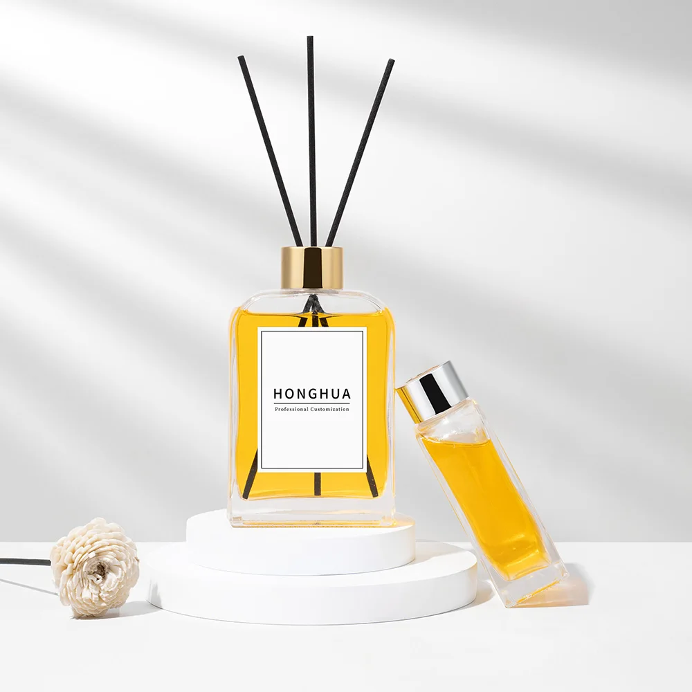 Luxury Reed Diffuser Glass Bottle Home Fragrance Wholesale Aromatherapy ...