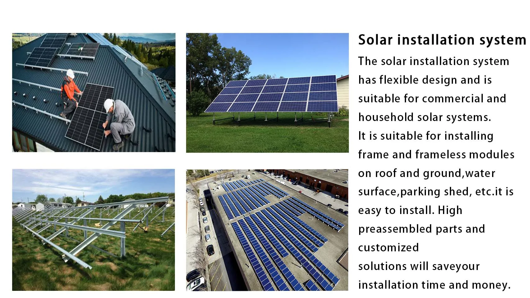 Optimized Solar Mounting Ground Mounting Rack for Solar Farm System ...