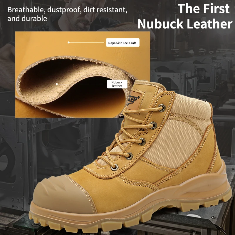 ZSTEP Safety Shoes - Durable, Comfortable Work Boots