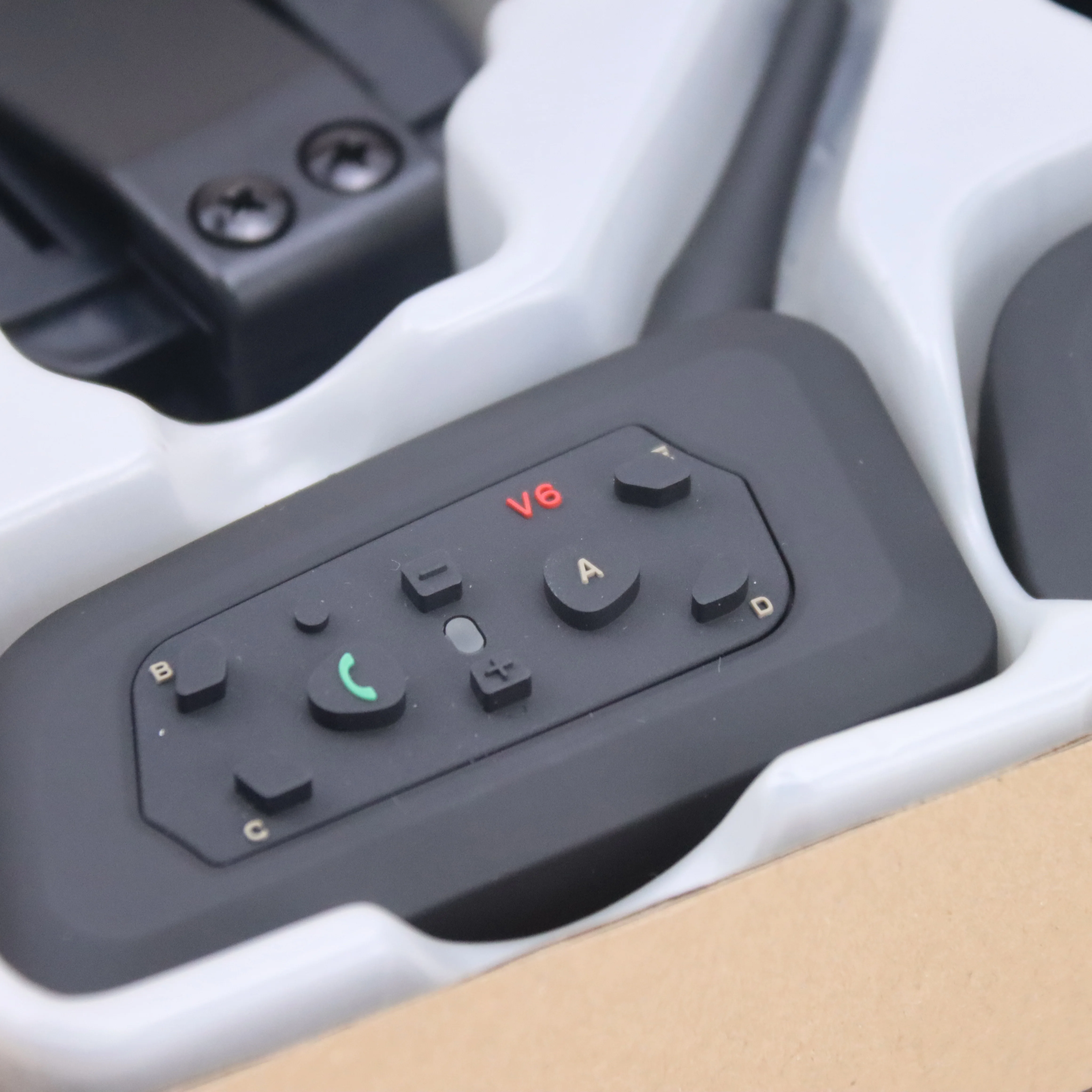 100% Waterproof 6 Riders Helmet Intercom V6-plus Bt5.0 Motorcycle ...