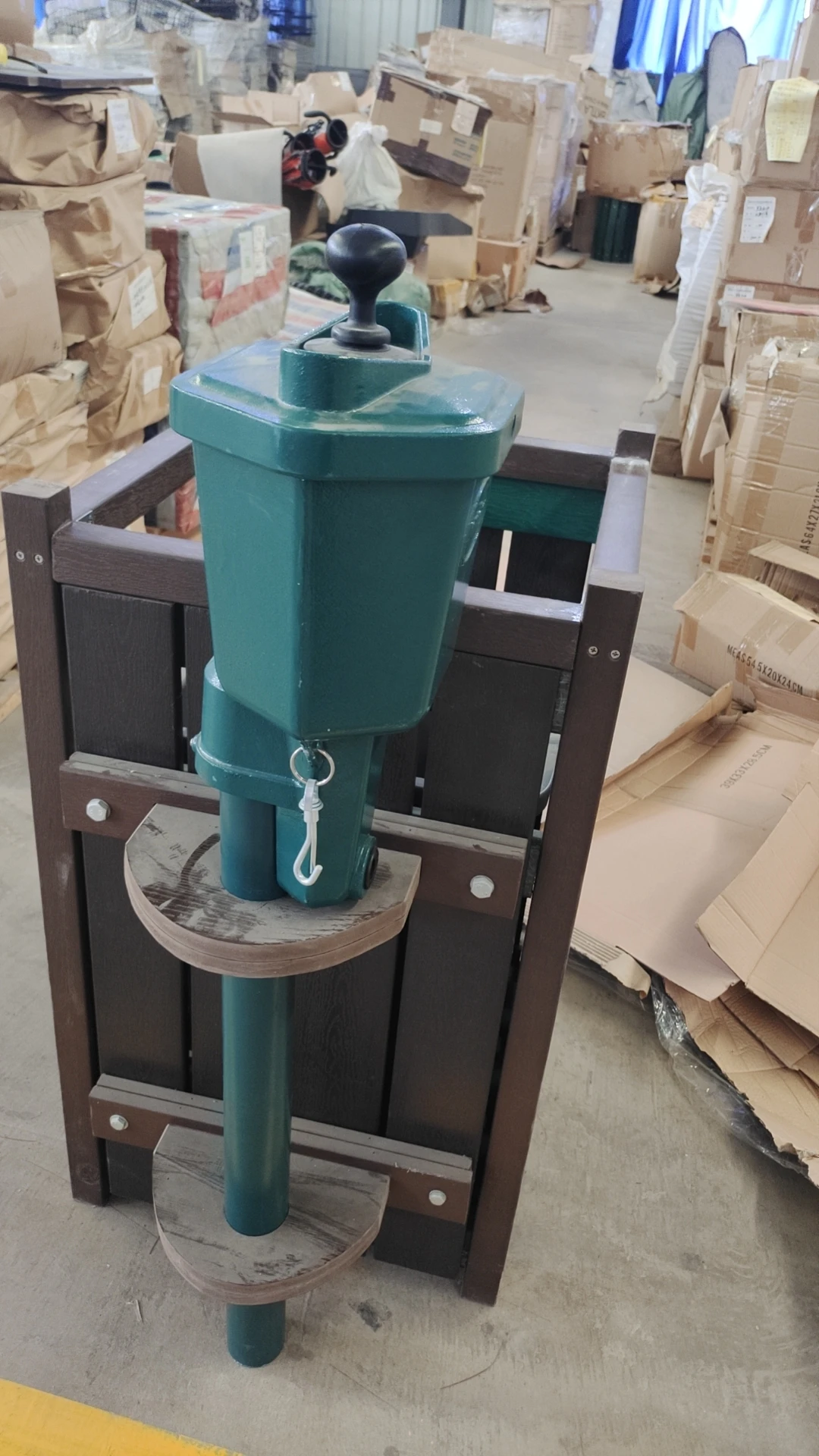 Custom Premium Golf Ball Washer with Integrated Waste Bin Professional ...