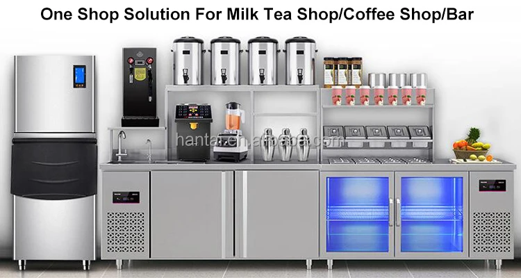 High Quality Bubble Tea Counter Milk Tea Equipments Work Table With ...