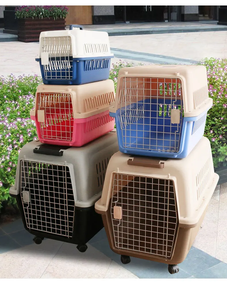 Wholesale Airline Transport Tray Plastic Cat Box Luxury
