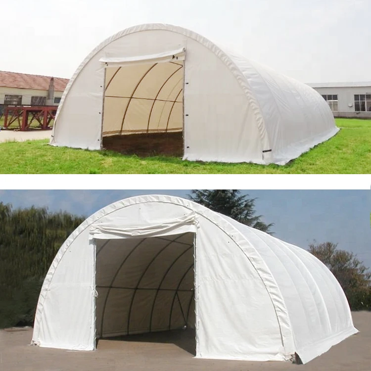 Ss304015 Single Trussed Galvanized Steel Tube Frame Dome Storage ...