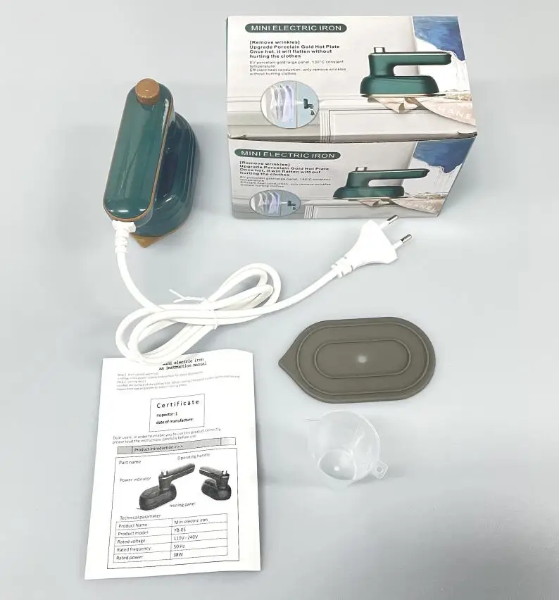 Pancerka Portable Mini Iron,Rotatable Travel Steamer,Handheld Mini Iron ...