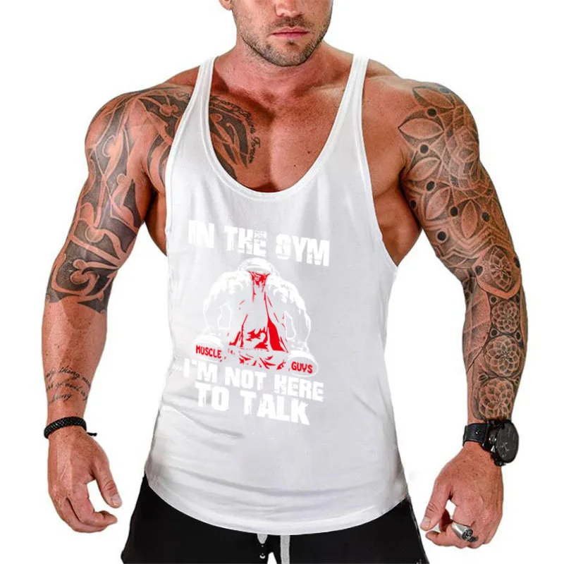 Wholesale Custom Gym Clothing Fitness Vest Mens Sleeveless Breathable ...