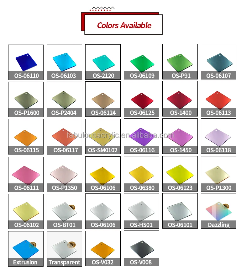 Laser Cut Engraved 4x8 Feet Plastic Boards - Acrylic Mirror Sheet