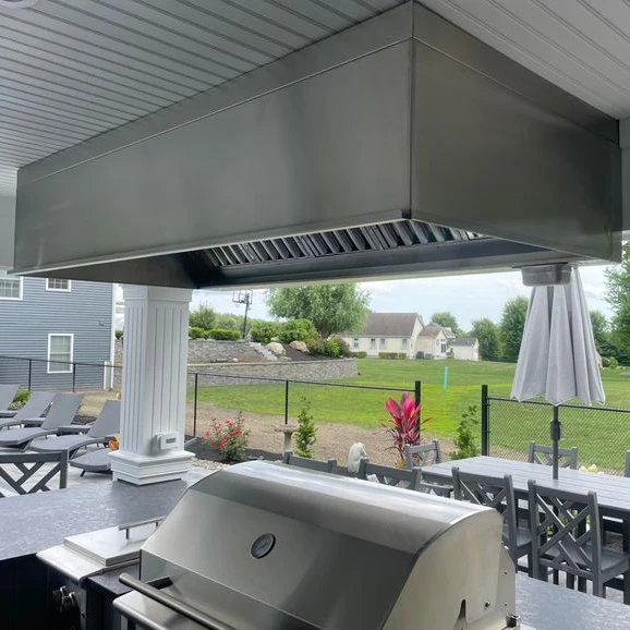Commercial Stainless Steel Kitchen Hood Exhaust Extractor Hood for ...