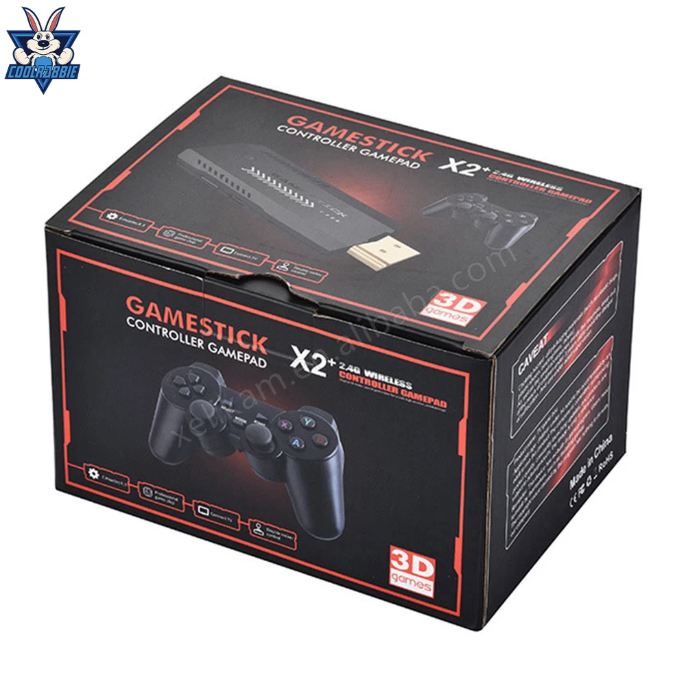 X2 Plus Gd10 Plus Game Stick 4k Mini Retro 4k Video Game Console 2.4g ...