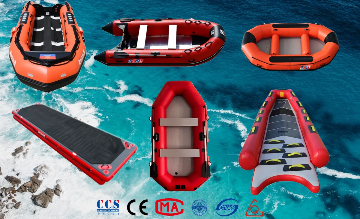 3m 10ft RIB300 Fiberglass RIB PVC/ Hypalon Inflatable RIB Boat for ...