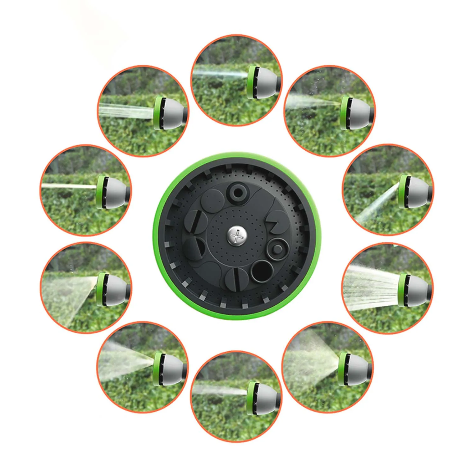 Most Popular Flush Multi Water Jet Sprayer Fog Jet Garden Hose Mist ...