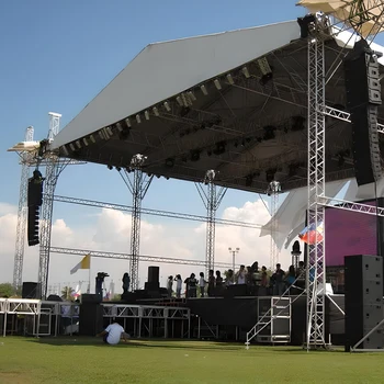 Aluminum Stage Truss,6-way Corner,290*290mm Pins And Clips Bolt Truss ...