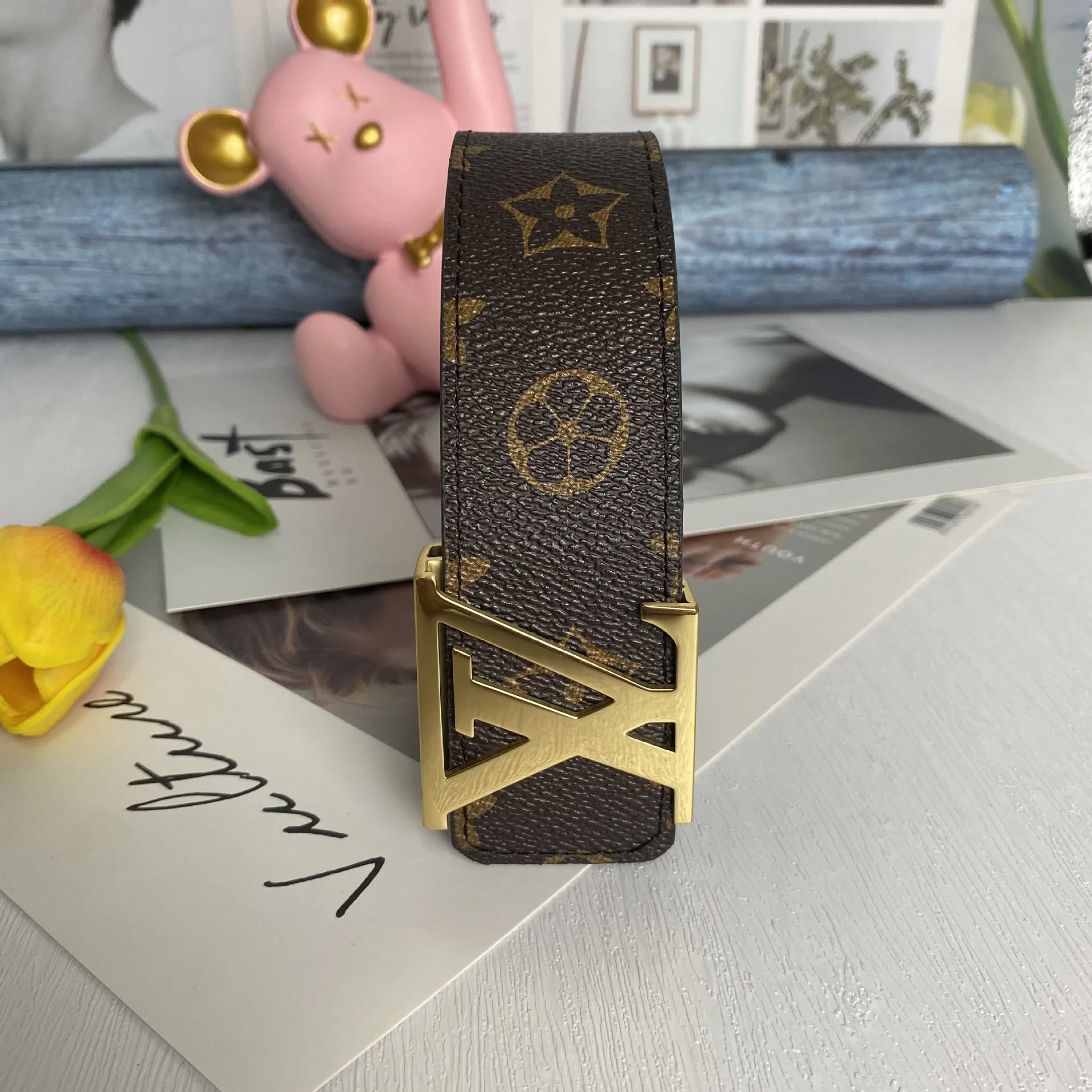 Genuine Real Leather Men Belt Manufacturer Fashion Solid Brass Brushed ...