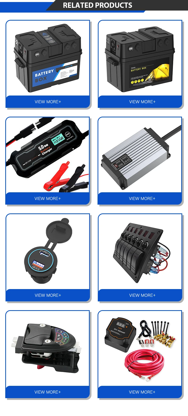 Outdoor Camping Plastic Diy Battery Case Portable Dual Usb Solar Power ...