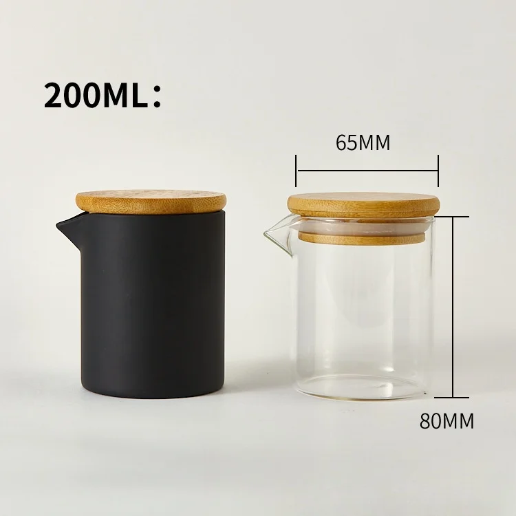 Modern Luxury 200ml Empty Borosilicate Glass Jars For Candles Wholesale ...