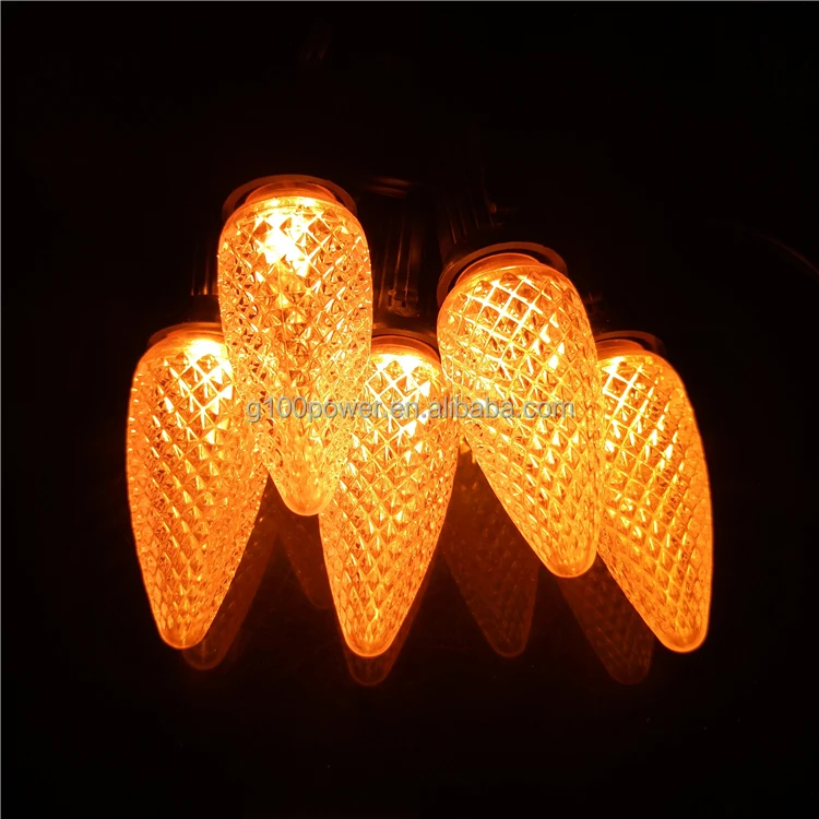 High Bright C9 Led Light Bulbs Cool White For Outdoor Christmas ...