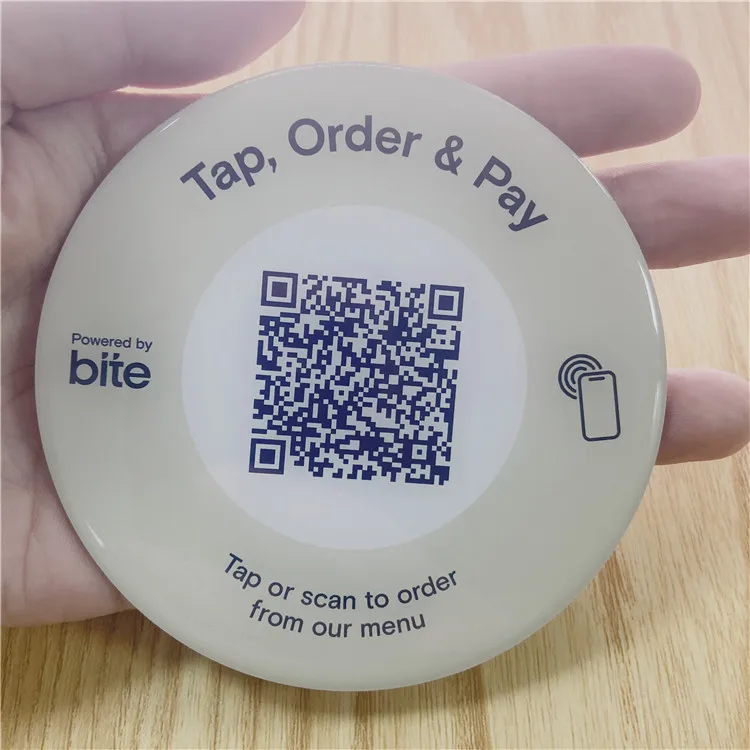 Big Size QR Code NFC Anti Metal Sticker - Durable & Versatile