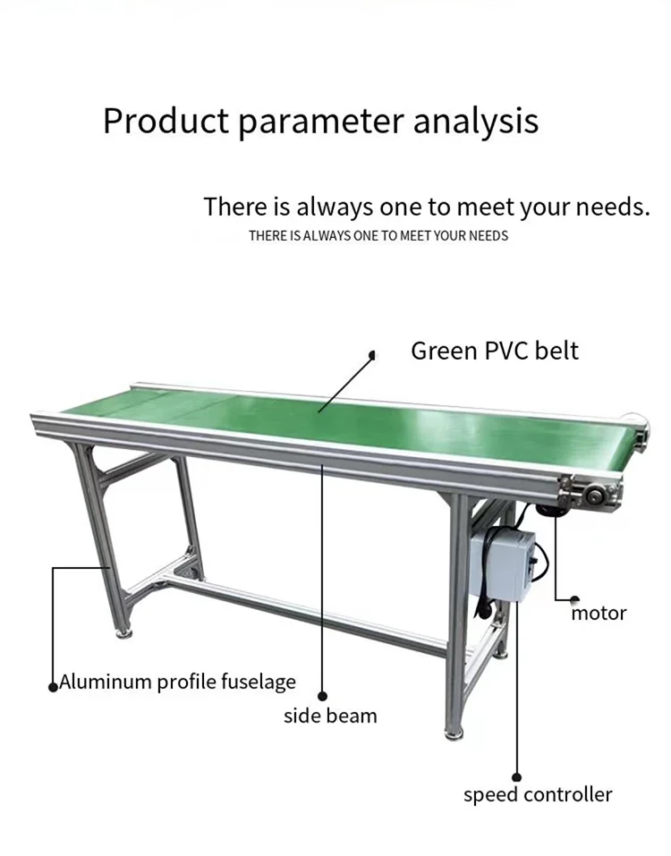 Liangzo Easy to Clean Assembly Line Conveyor - 0.75KW-3KW Power