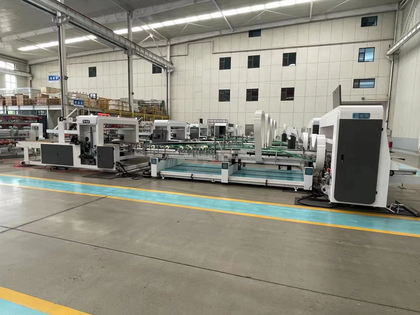 Carton Gluing Machine Corrugated Gluing Machine Gluer Machine For ...