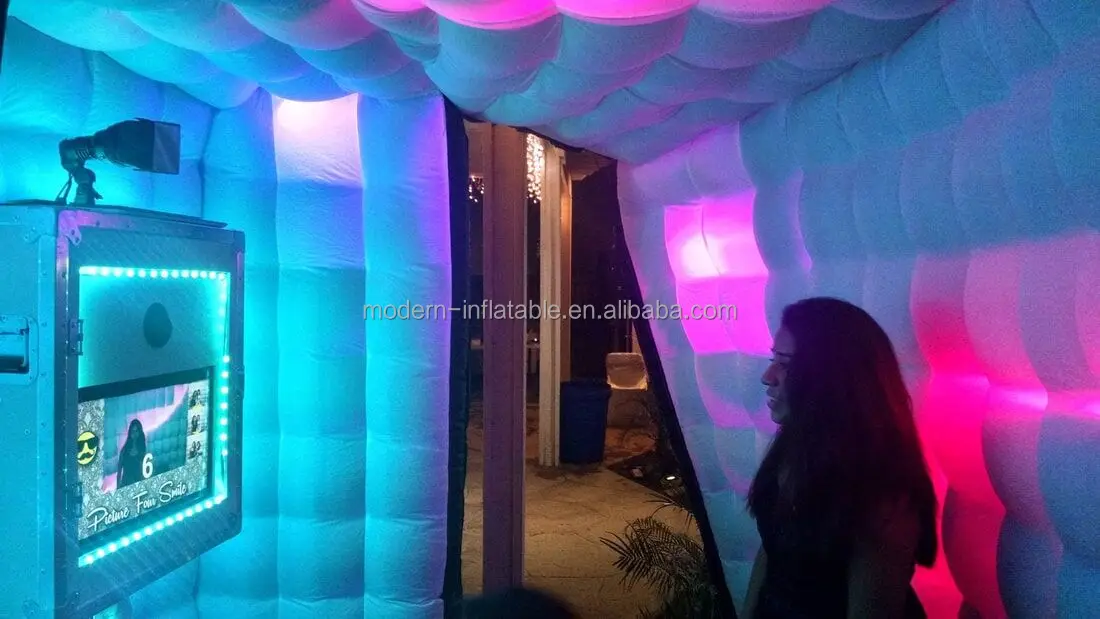 Vogue Camera Shaped Inflatable Photo Booth Tent Party Backdrop ...