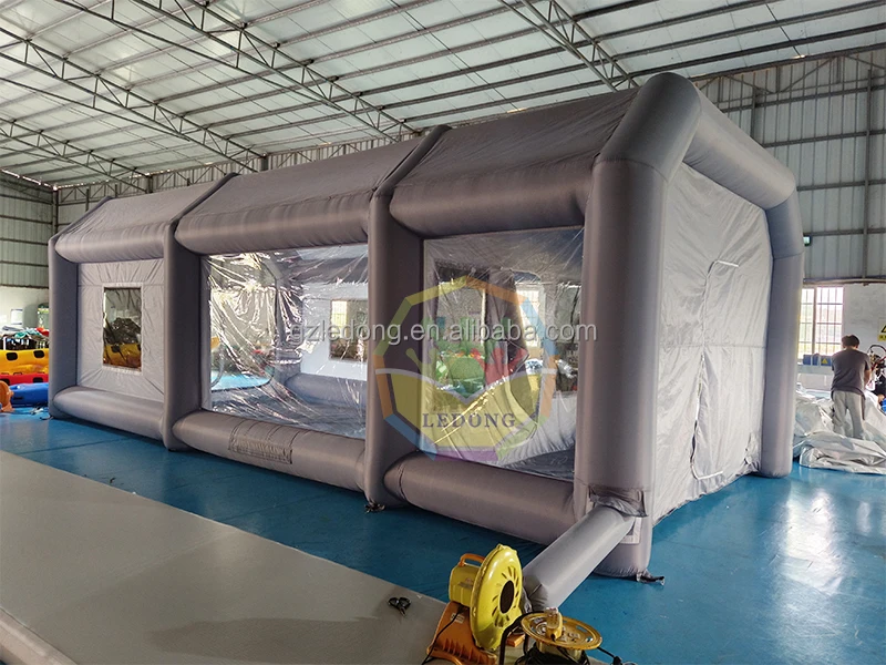 Portable Car Workstation for Sale Cabina De Pintura Inflable Car Cover ...