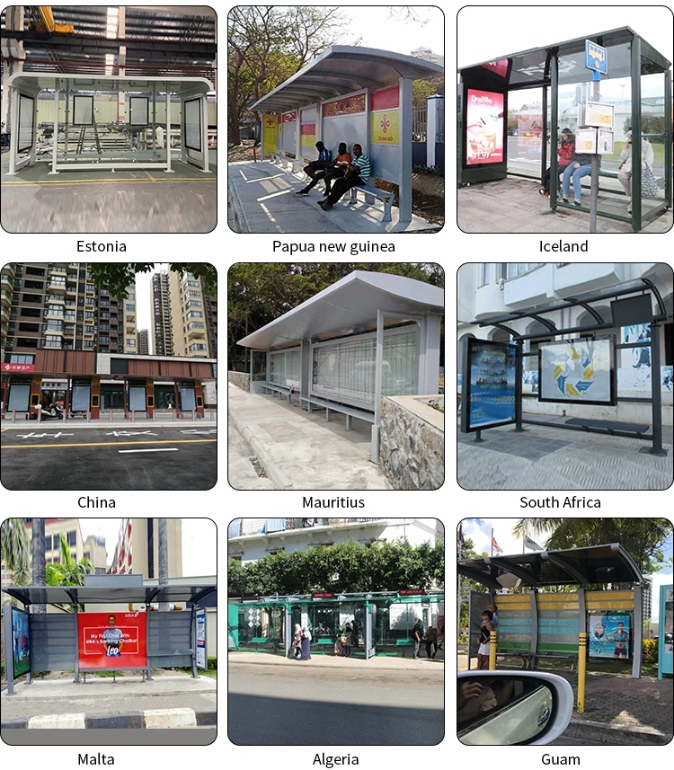Solar Powered Bus Shelters - Efficient and Sustainable