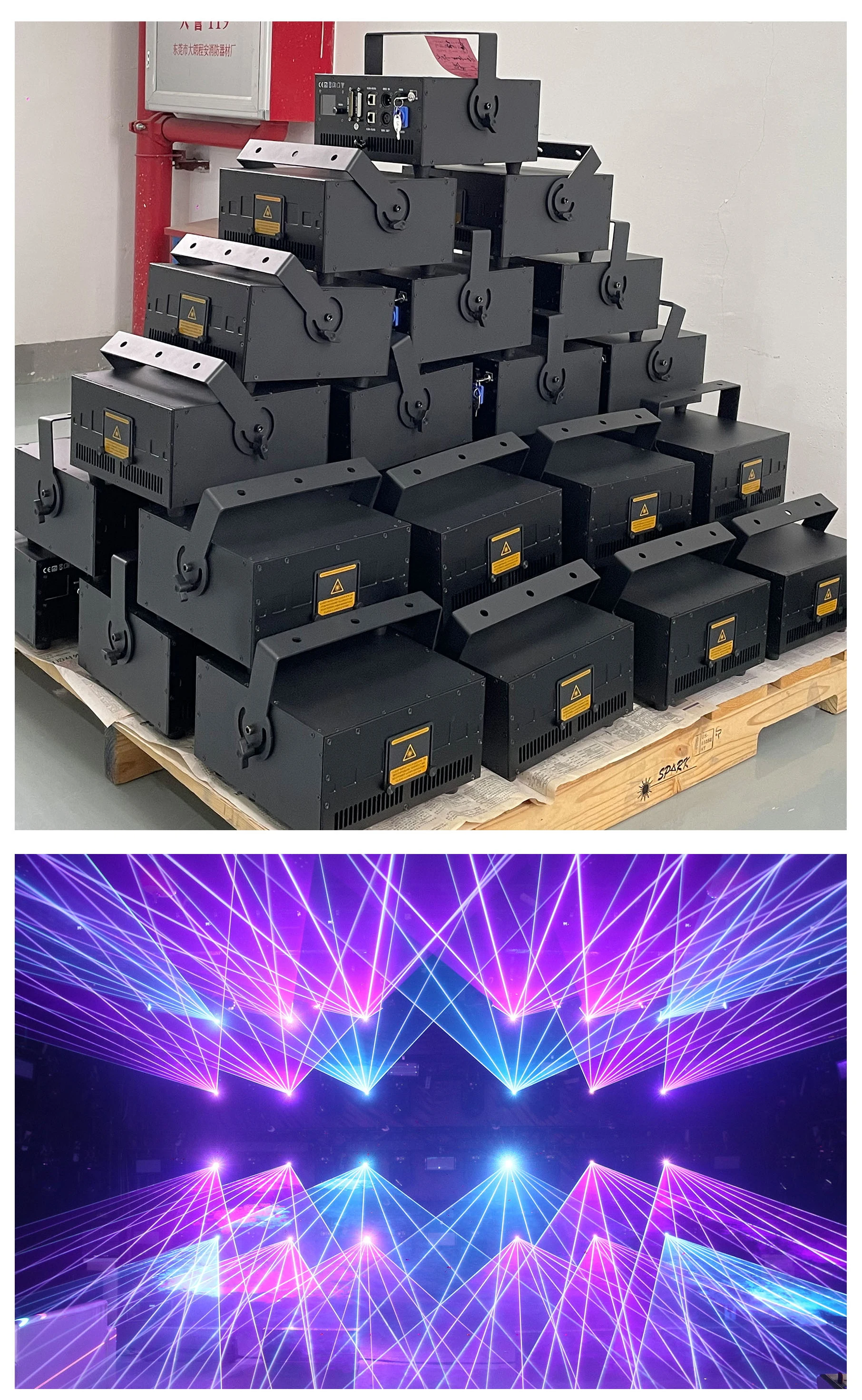 3W 5W 10W RGB Laser Lights - 50000 Hours Lifespan