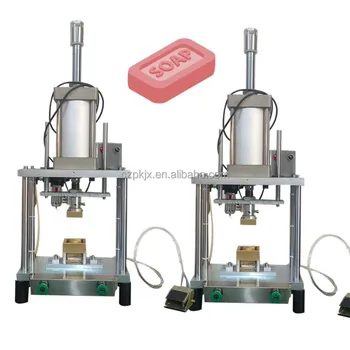 Small Pneumatic Bath Bar Soap Press Stamping Shaping Machine For Logo ...