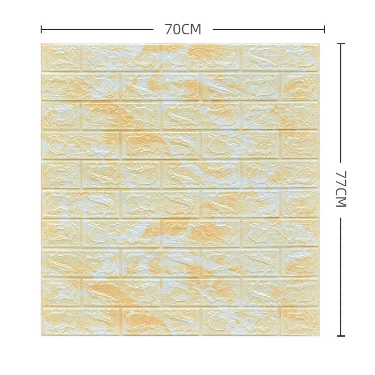 3D Wall Panels Interior Decoration Hotel Bedroom 3D PE Foam Wall ...