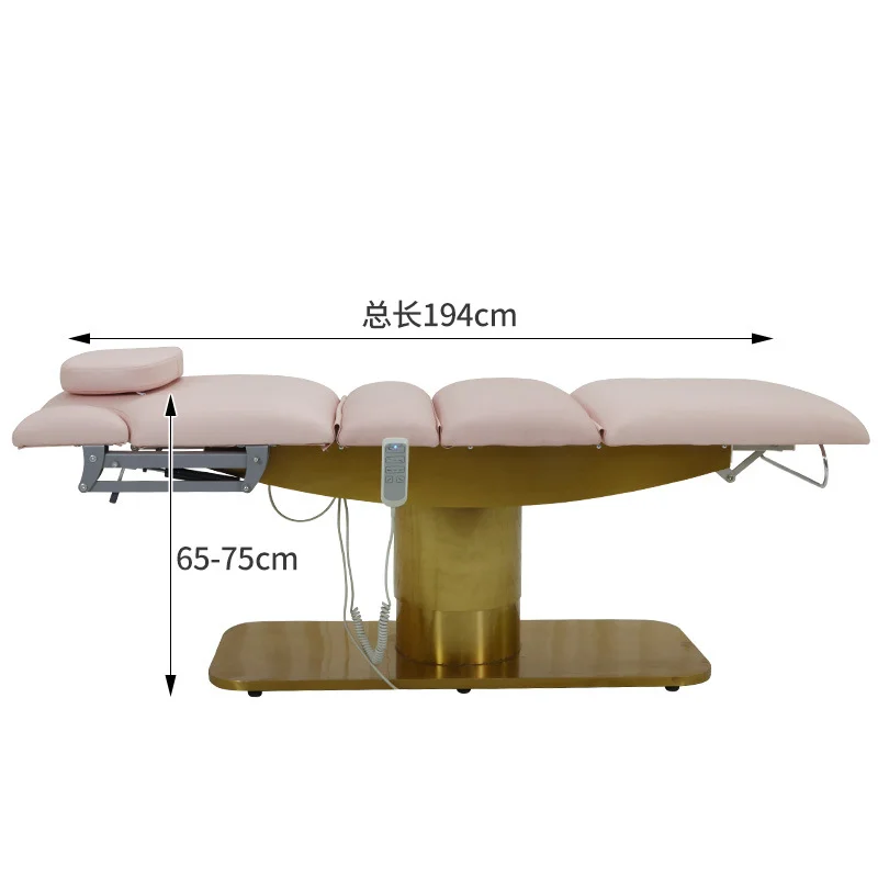 Sy-mb2-2 New Remote Control Electric Beauty Bed Pink With Adjustable ...