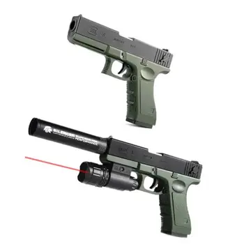 Red Dot Sight Shell Ejecting Gun Pistol Soft Bullet Gun Toy Air Soft ...