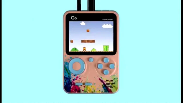 Factory G5 Macaron Sup Classic Mini Game Box 500 In 1 Portable Game ...