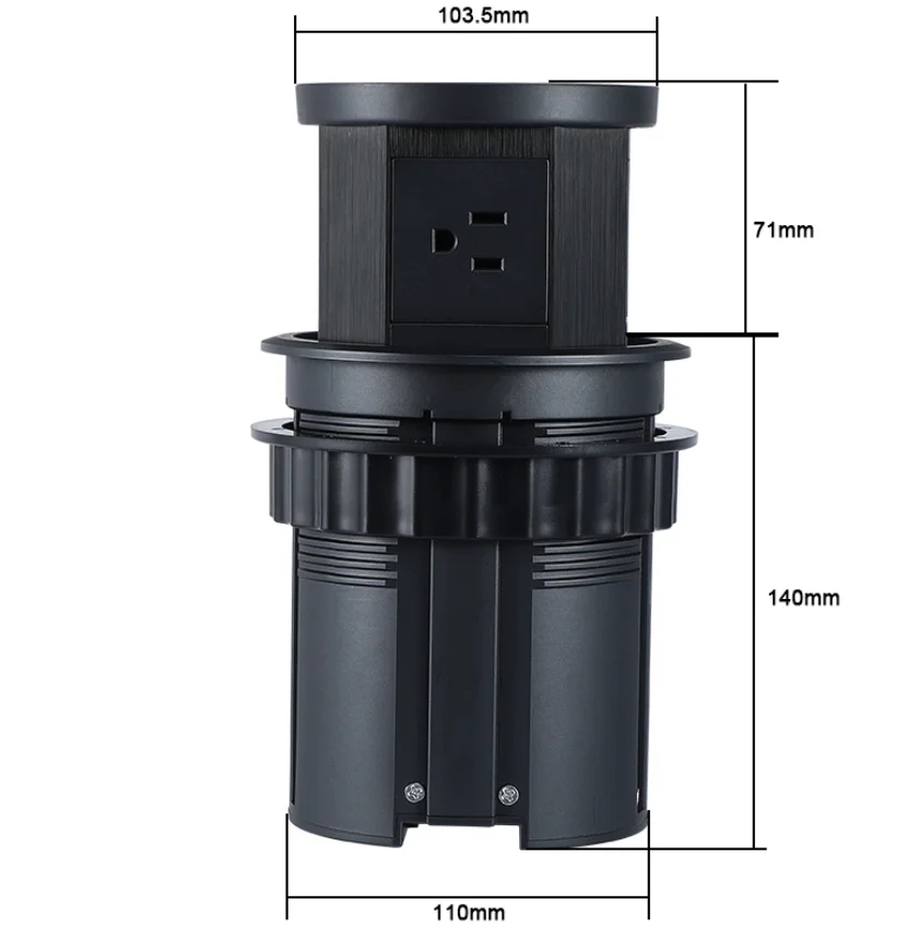 Universal Multi Smart Office Desk Power Kitchen Socket Outlet Pop up ...