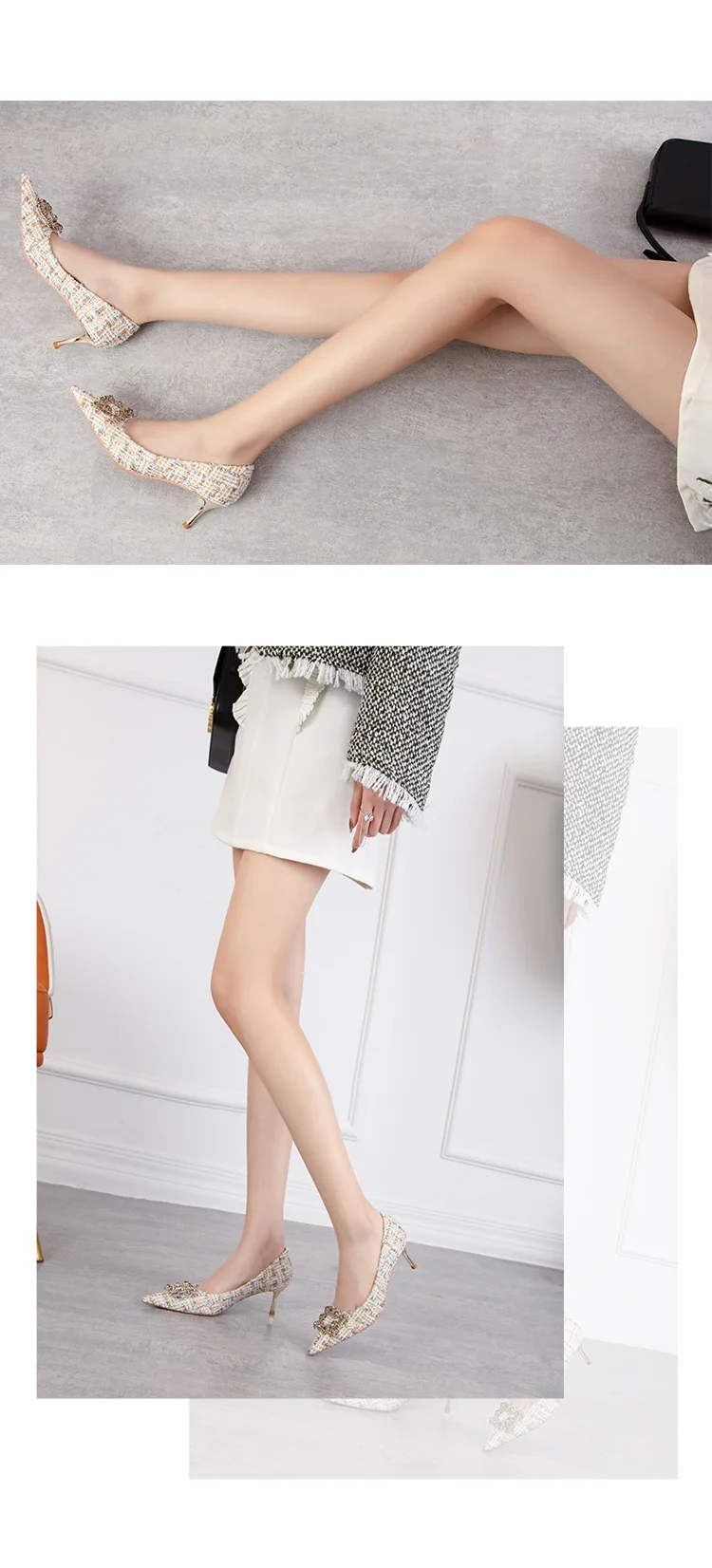 Customized Designer Women's Fine Women's Luxury Chinese High Heels ...