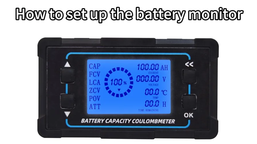 500a Battery Monitor,8-120v Battery Meter,Auto Detection,For 12v/24v ...